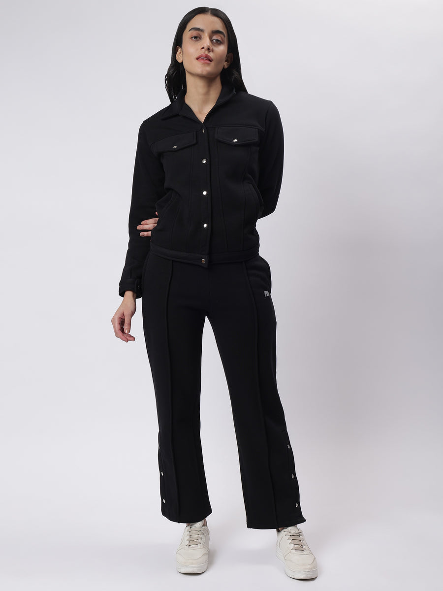 Winter Luxe Snap-Button Fleece Co-ord Set – Prrodality